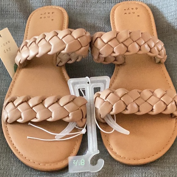 a new day | Shoes | Womens Lucy Braided Slide Sandals A New Day Tan ...